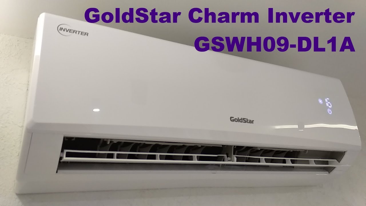 Смонтировали кондиционеры GoldStar. Симпатично получилось:) - YouTube