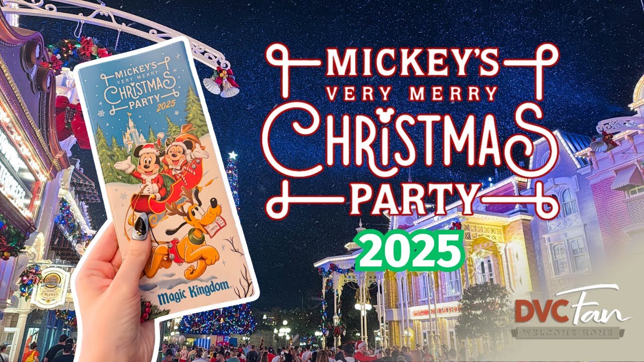 Mickey’s Very Merry Christmas Party 2025 | MVMCP Tips & Must-Do’s - YouTube