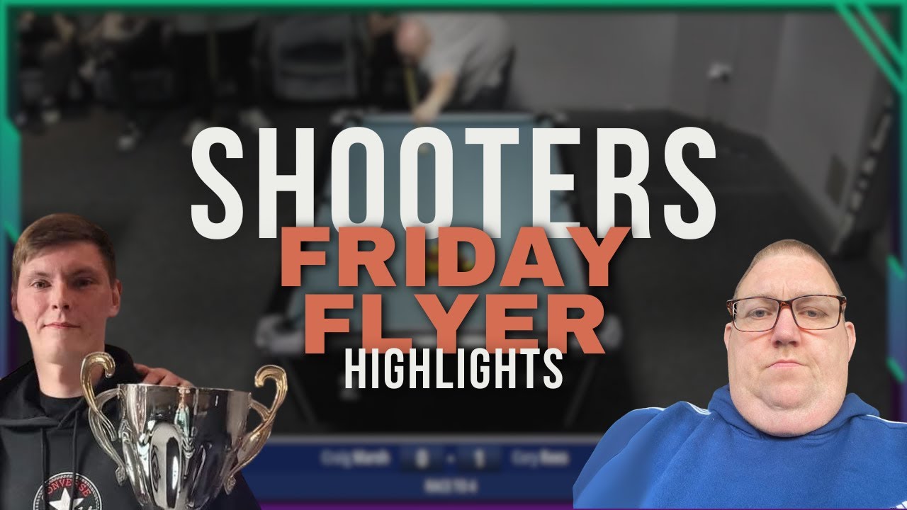 SHOOTERS FRIDAY DLYER HIGHLIGHTS - RYAN JONES VS ASHLEY MAYNE - YouTube