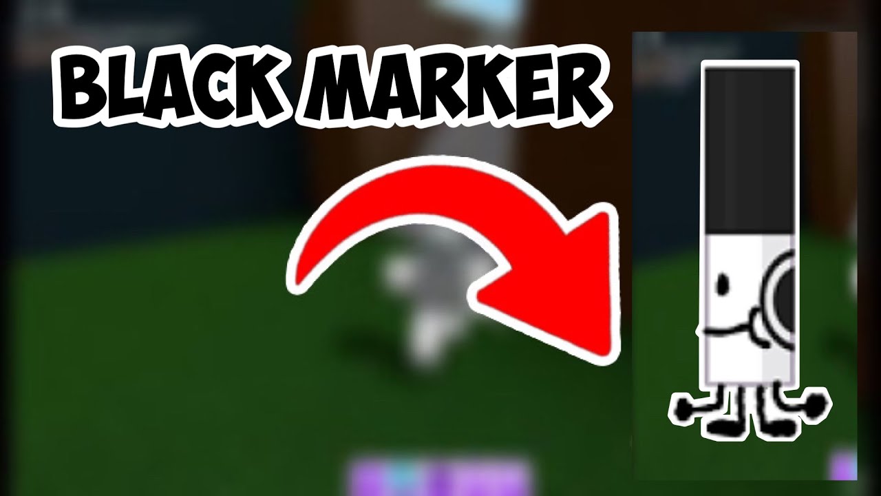 How to Get The “Black Marker” | ROBLOX FIND THE MARKERS - YouTube
