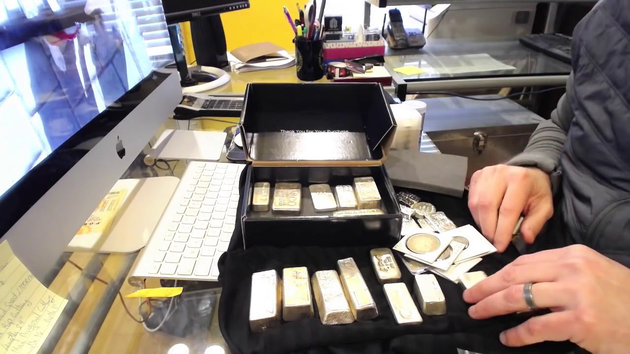 Silver Stack Update February 2016, 300+ oz Added - YouTube