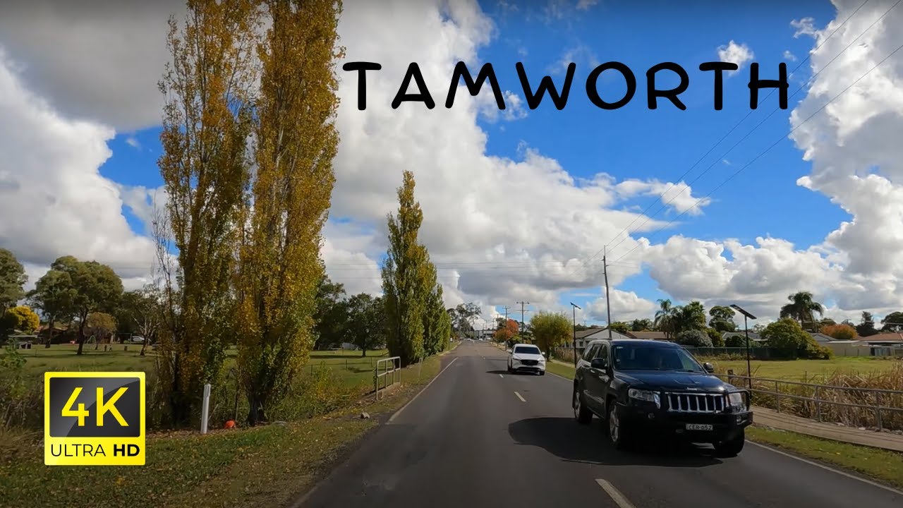 Tamworth - NSW - Australia - 4K HDR Driving Tour - YouTube