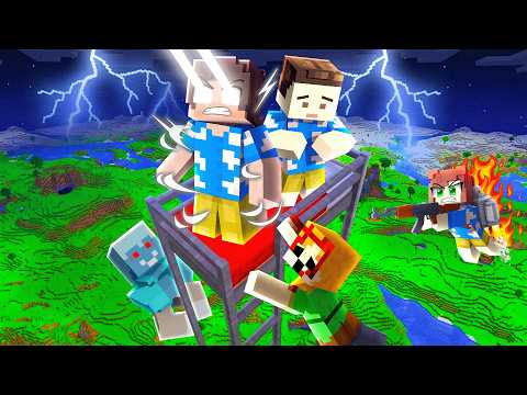Minecraft AMA Dünyanın EN YÜKSEK YATAĞINDA MAHSUR KALDIM