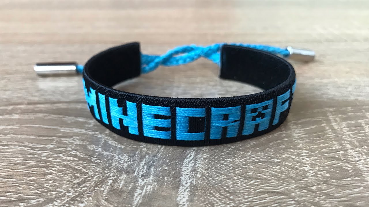 Minecraft bracelet | unique craft - YouTube