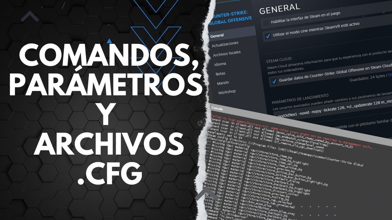 Comandos CSGO| Crea y exporta tu propia CFG - YouTube