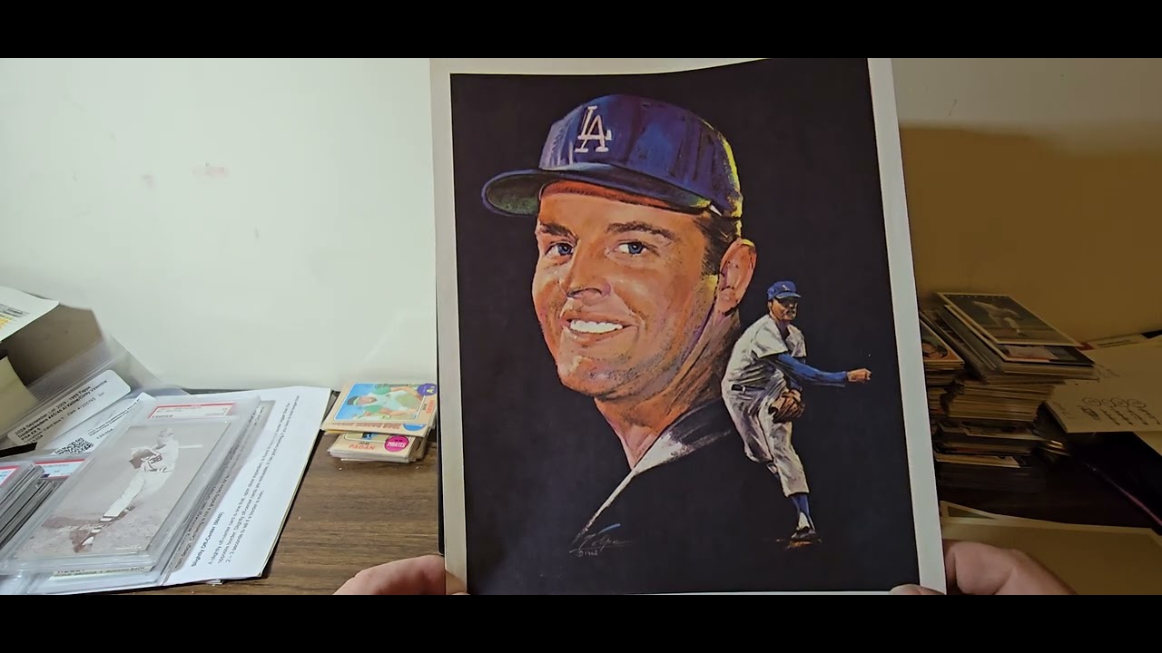 1954 All Star Photo Pack + oversize Aaron, Mathews, Drysdale, Snider ...