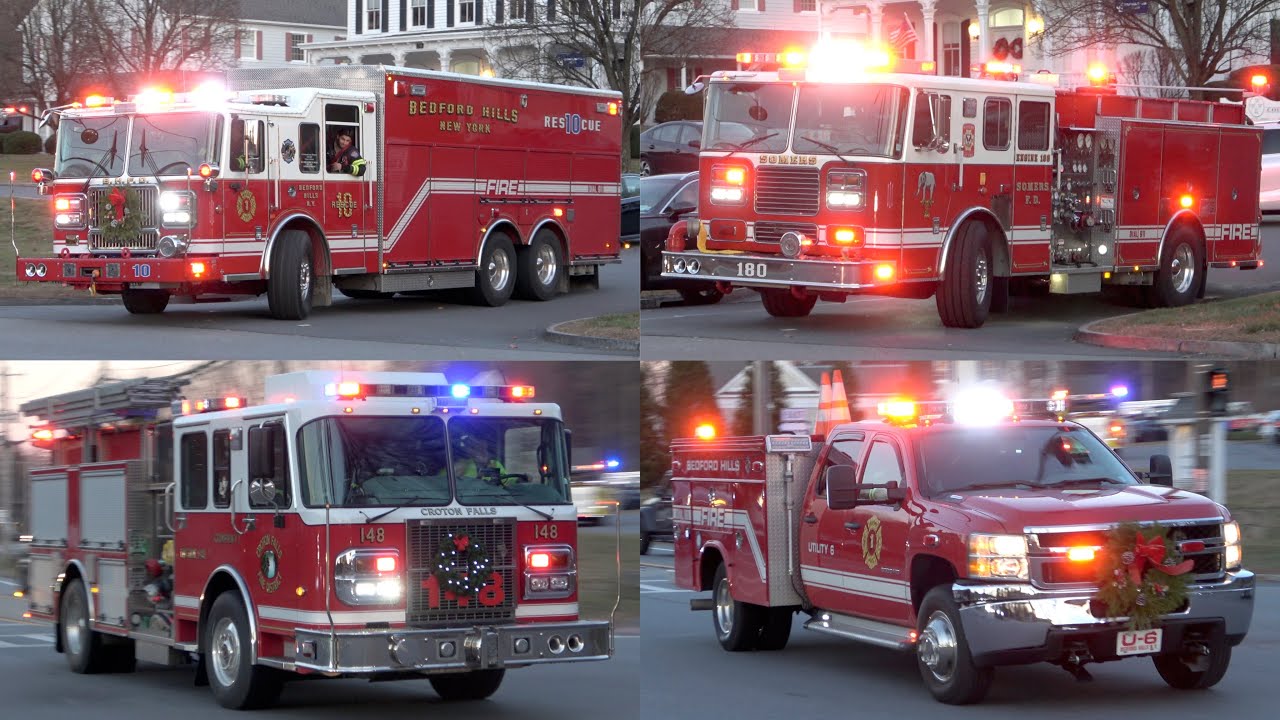Somers FD Multi-Agency Motor Vehicle Accident With Injuries Response ...