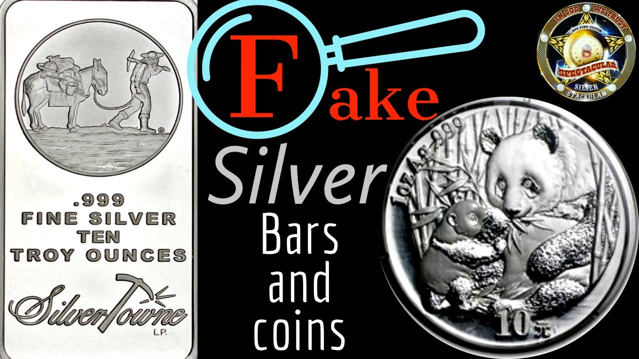 Fake silver bars and coins! How to identify fake silver bars and coins ...