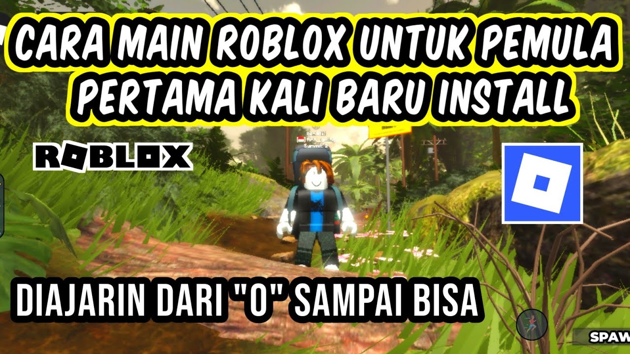 Cara Main Roblox Pemula Pertama Kali - Tutorial Main Roblox Pemula ...