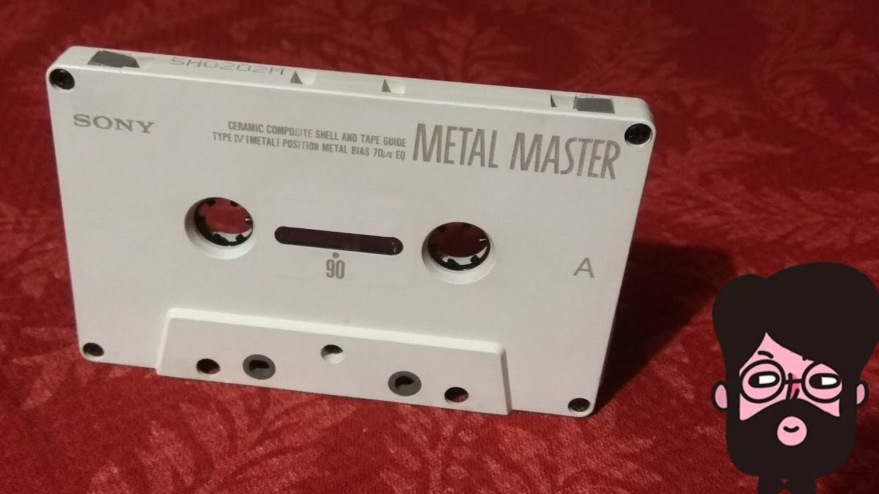 SONY Metal Master 90 - 1992 year's / Топ аудиокассета (Type IV) плёнка ...
