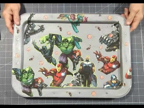 SUPER Tray Makeover - YouTube