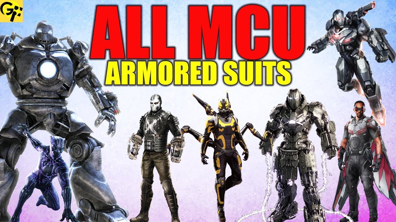 All AVENGERS Armored Suits/Exoskeletons Explained - YouTube
