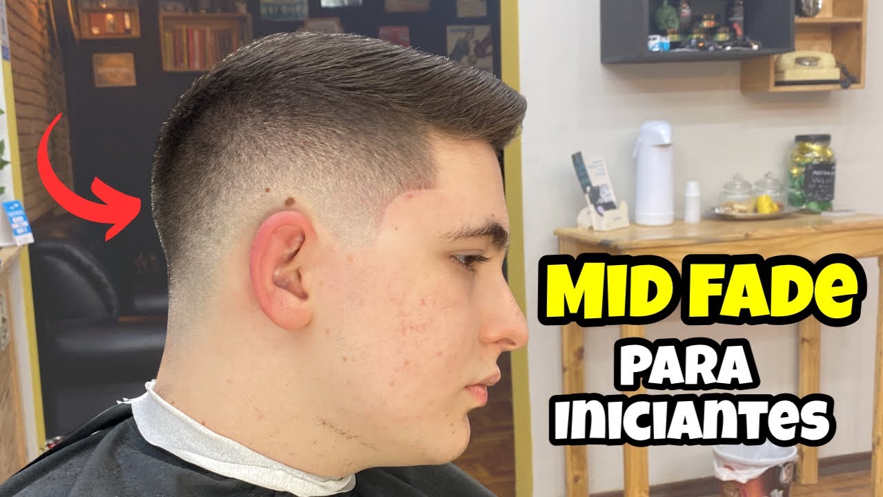 Como Fazer Corte Degrade Mid Fade | Dicas Para Barbeiros Iniciantes ...