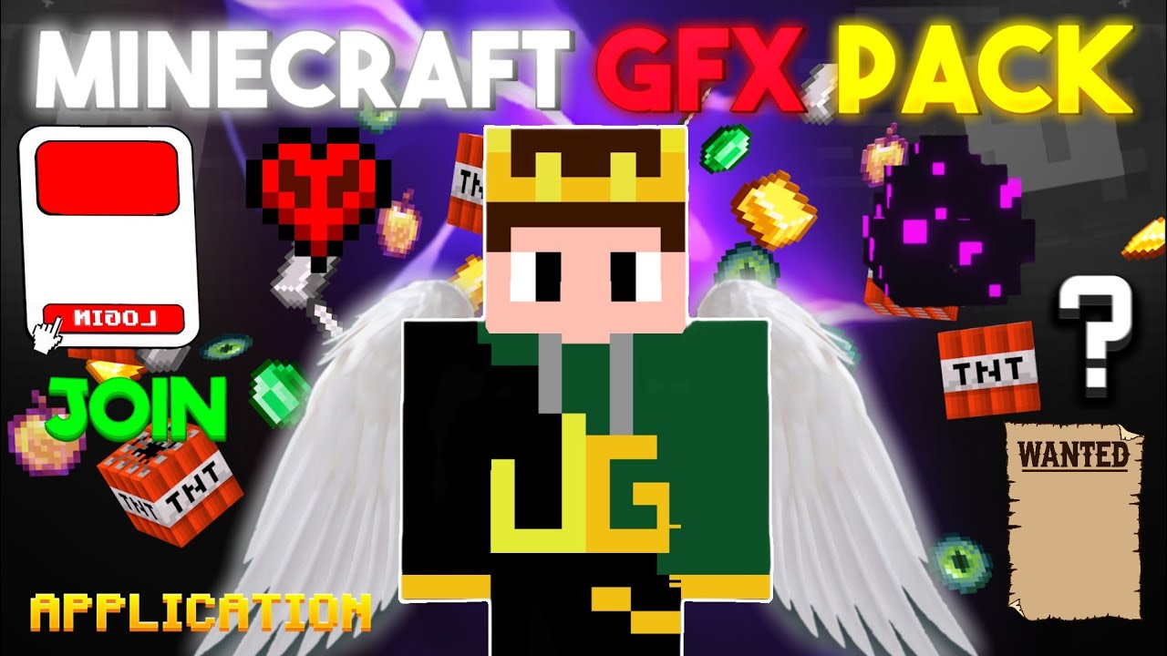 MINECRAFT GFX PACK DOWNLOAD (YOUTUBERS GFX PACK) - YouTube