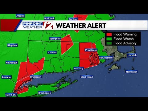 Severe Weather Alert: Flash Flood Warning in effect for Rhode Island ...