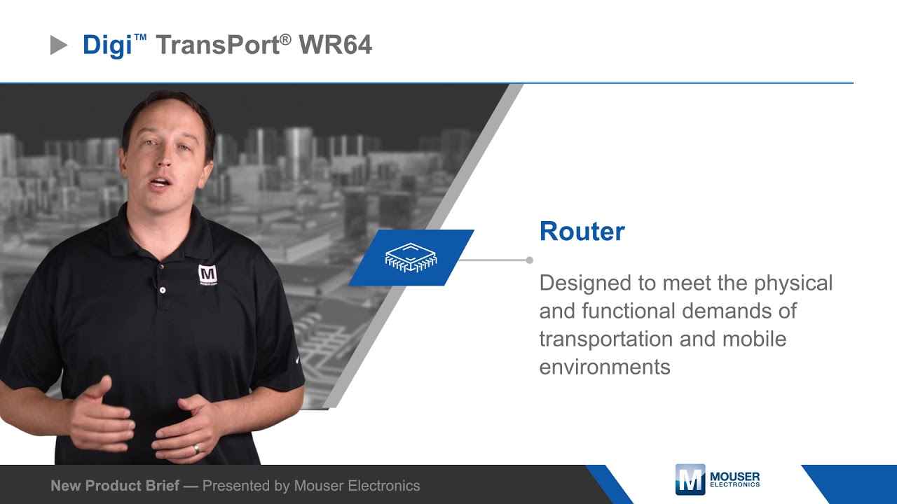 Digi International TransPort® WR64 Dual Cellular LTE-Advanced Router ...