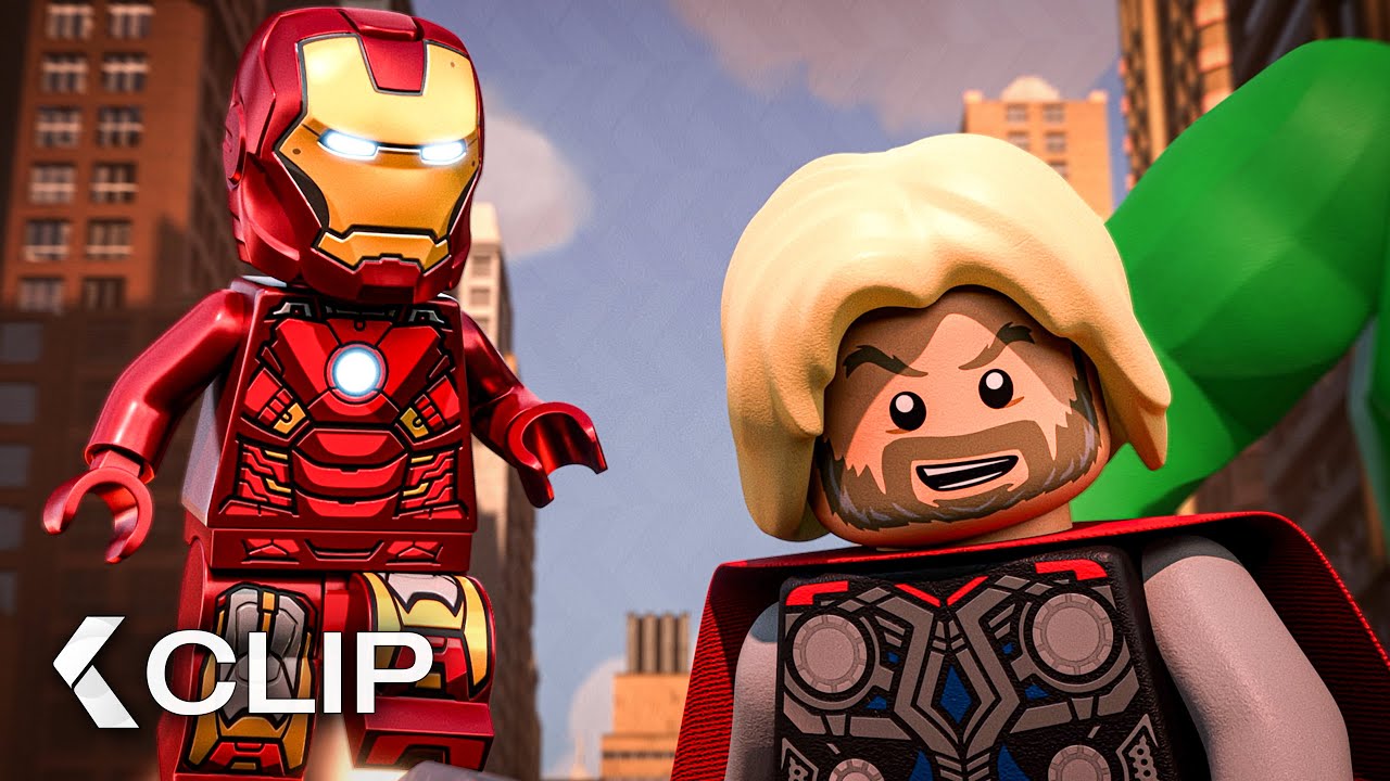 LEGO MARVEL AVENGERS: Code Red Movie Clip - “Mjölnir Loves This Song ...