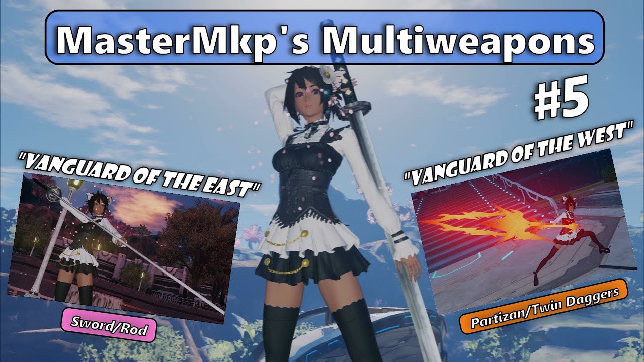 PSO2: NGS - My Current Multiweapon 5 (Gameplay & Tips) - YouTube