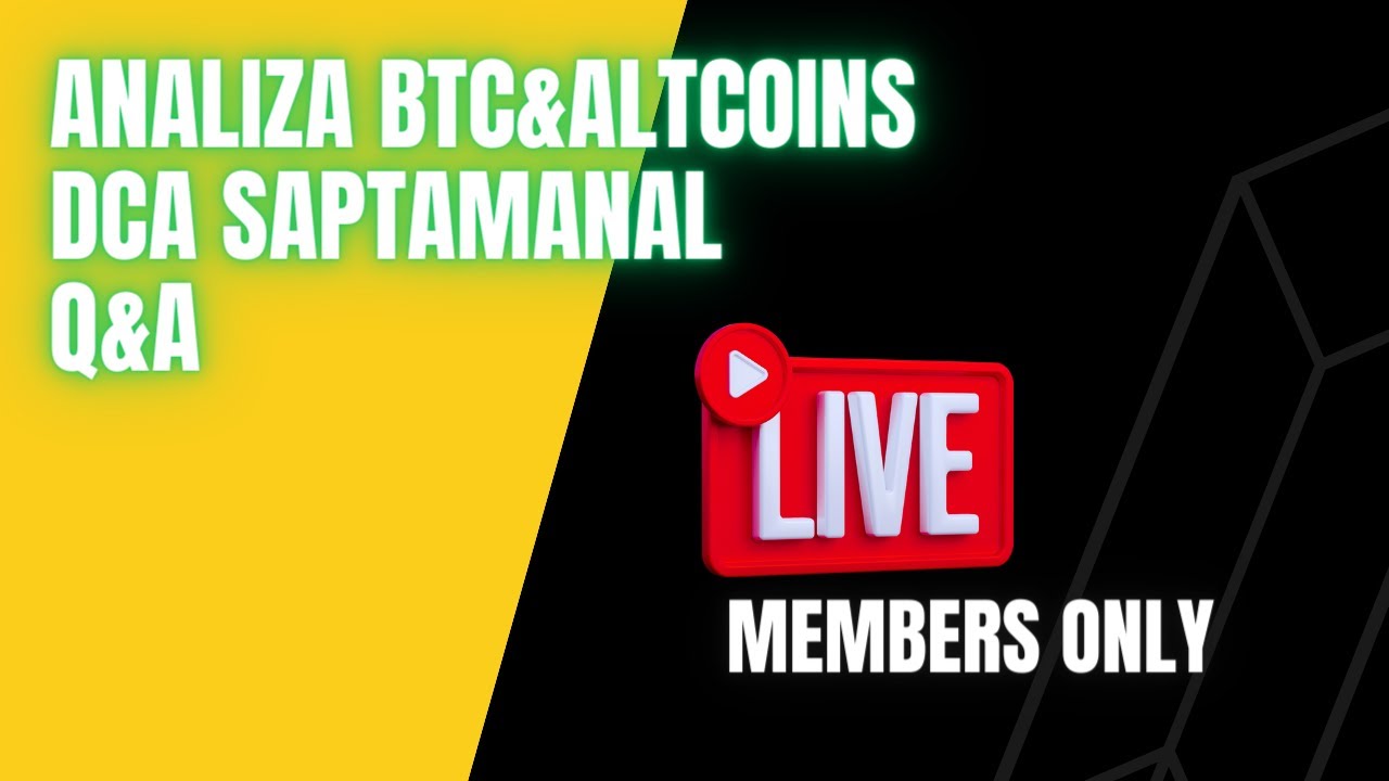 Analiza, Q&A, DCA - YouTube