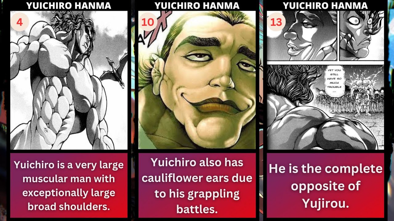 YUICHIRO HANMA POWERFUL ABILITY AND FACT YOU SHOULD KNOW | BAKI HANMA ...
