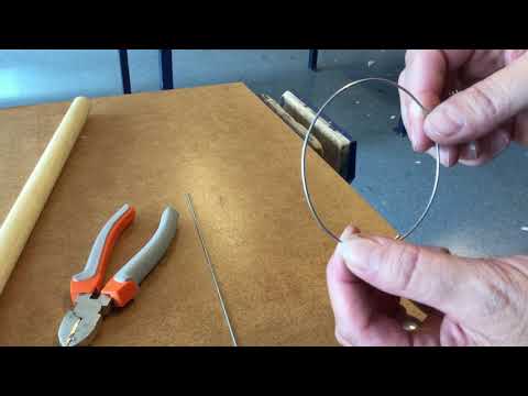 instructie metaal cirkel buigen - YouTube