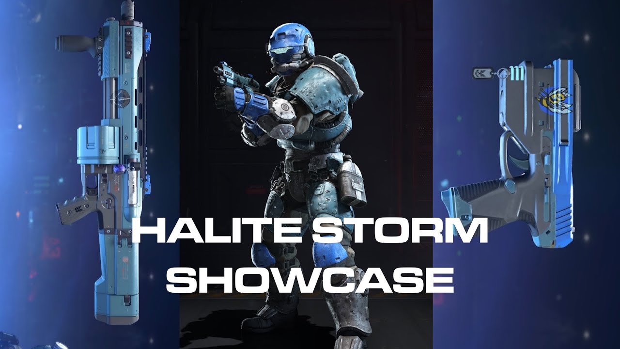 HALITE STORM - IN GAME SHOWCASE - HALO INFINITE STORE - YouTube