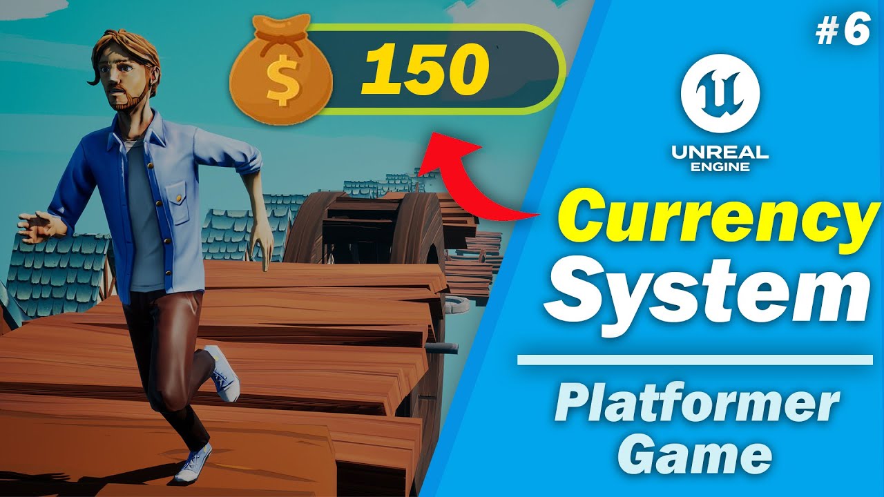 Currency System in Unreal Engine 5 (Part 6) Platformer Game | Beginners ...