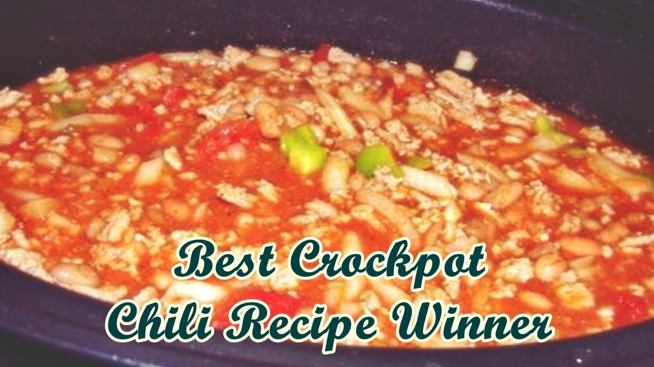Best Crockpot Chili Recipe Winner YouTube Best Crockpot Chili Recipe Winner YouTube