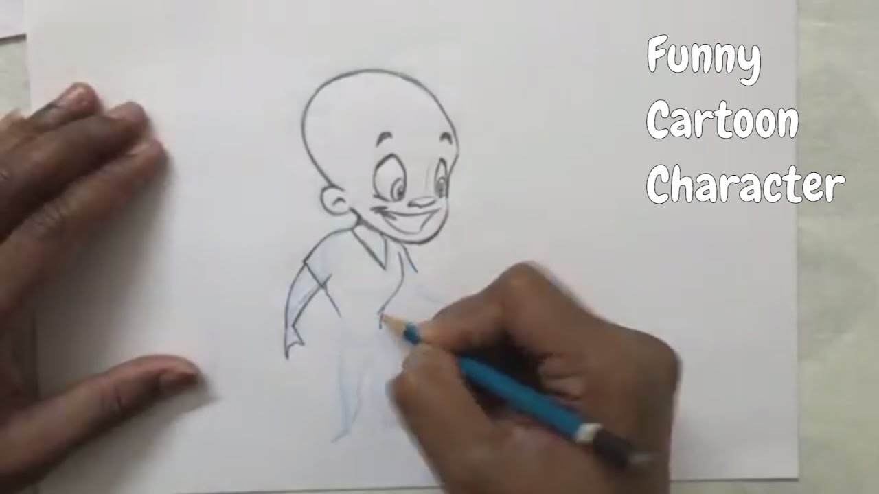 Random funny cartoon character | character design | time lapse - YouTube