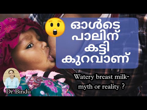 Watery breast milk myth or reality/ കട്ടിയില്ലാത്ത മുലപ്പാൽ/Babycare tips Dr Bindu
