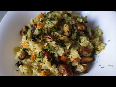 Миди със ориз - Mussels with rice