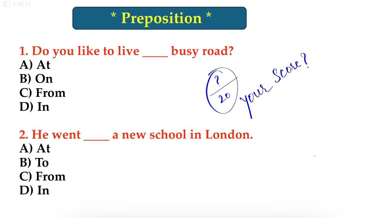 #prepositions practice set-22 for all exams #Board and #competitive # ...