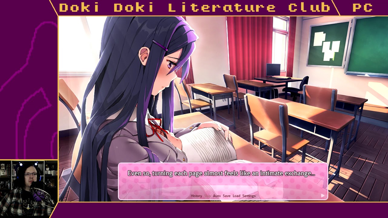 Obtaining books. - Doki Doki LIterature Club, Pt. 2 - YouTube