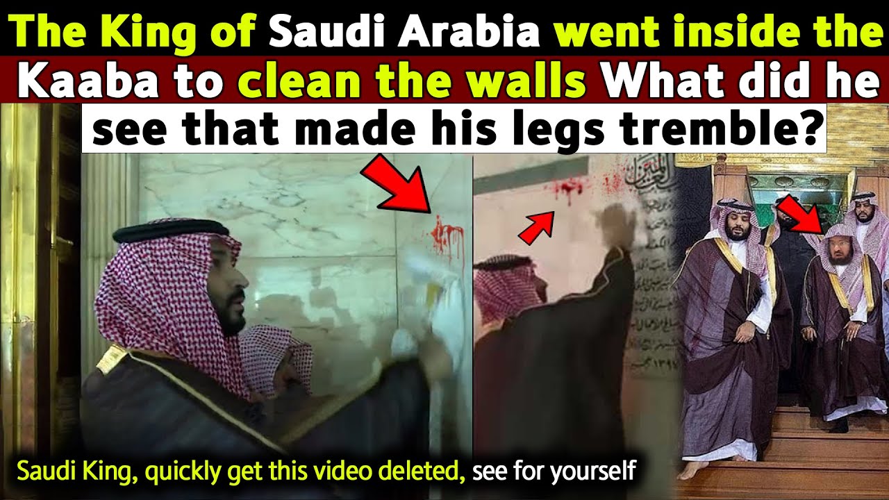 What Happened with the Saudi King While Cleaning Inside the Kaaba ...