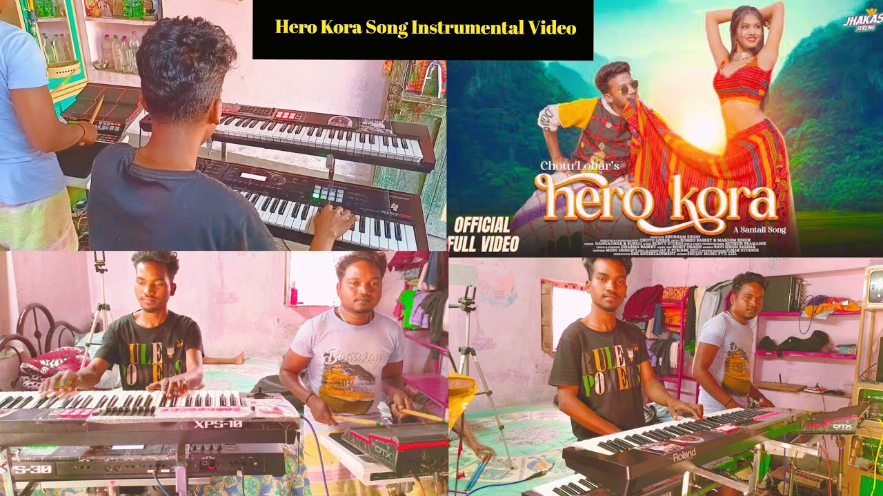 Hero Kora Santali Song Instrumental Video || #jituhansda || Sushanta Musical Group - YouTube