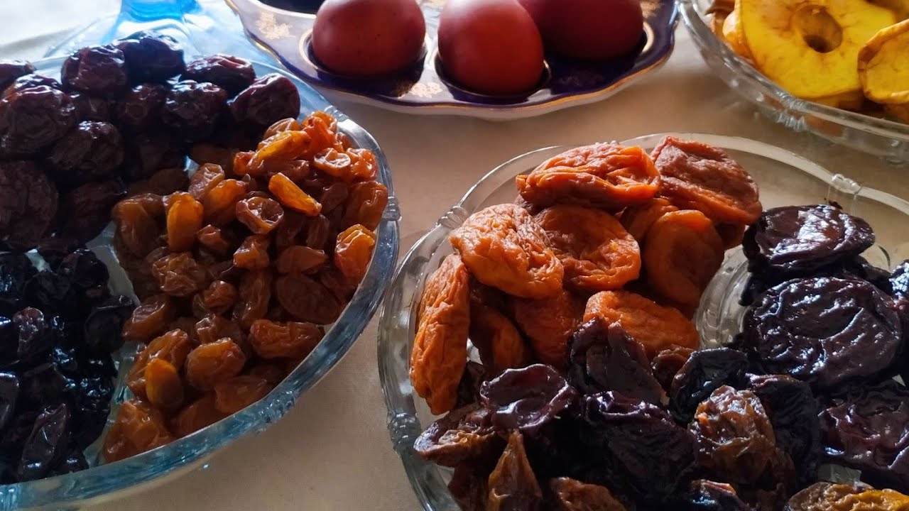 🍑🍎🍇 Evdə hazırlanan meyvə qurusu.💯👍🏼 - YouTube