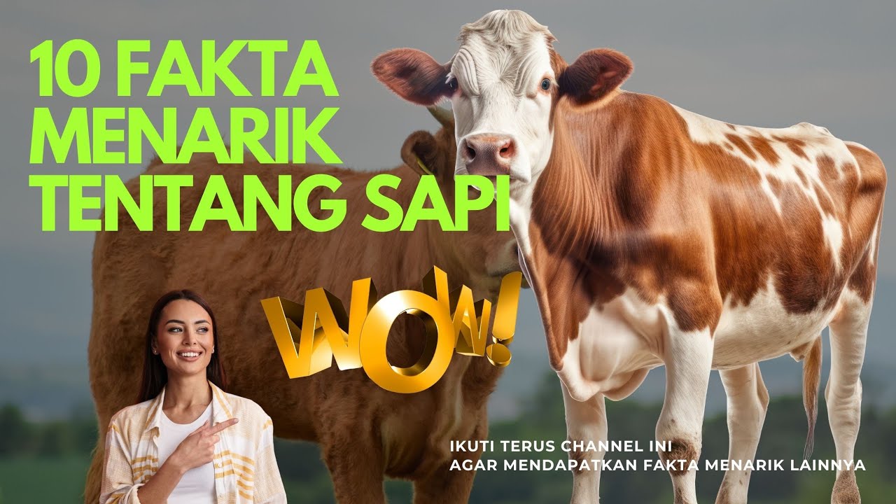 10 Fakta Menarik Tentang Sapi - YouTube