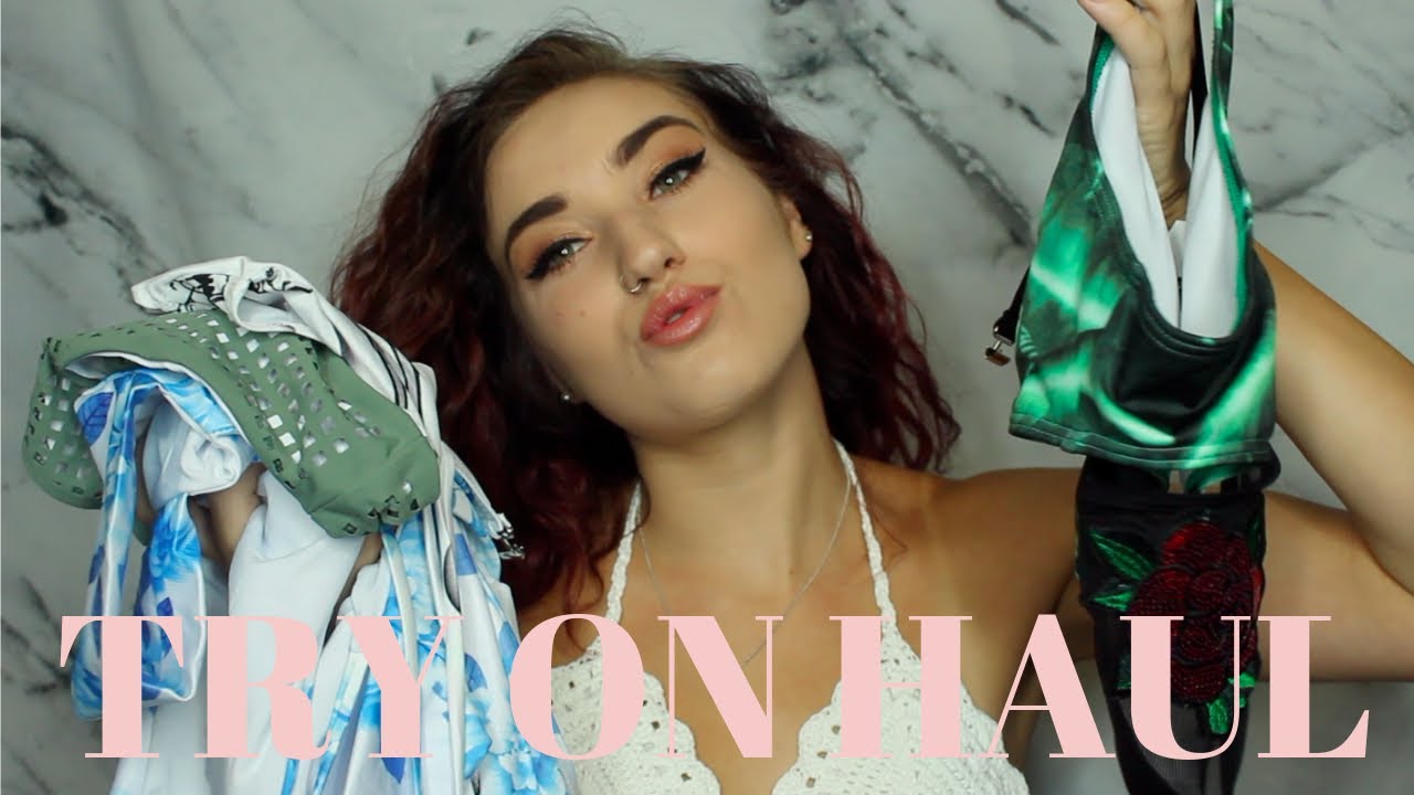 SWIM SUITS UNDER $25! TRY ON HAUL | kai alexandra - YouTube