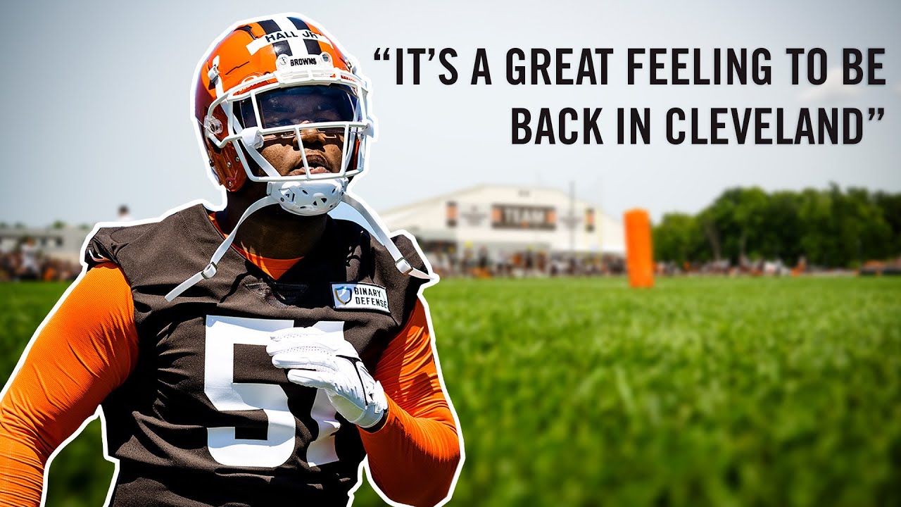 Mike Hall Jr.: "It's a great feeling to be back in Cleveland" | Press ...