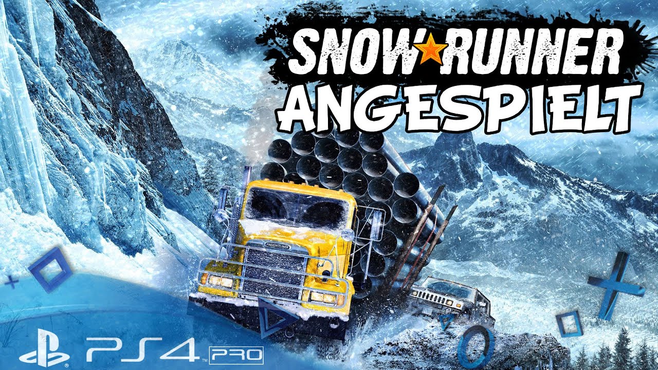 SnowRunner PS4 🚚 Angespielt - YouTube