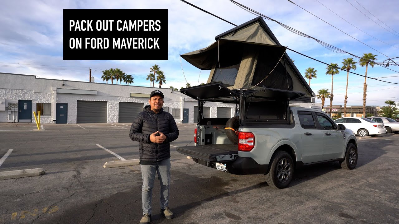 Pack Out Campers V2 on Ford Maverick - YouTube