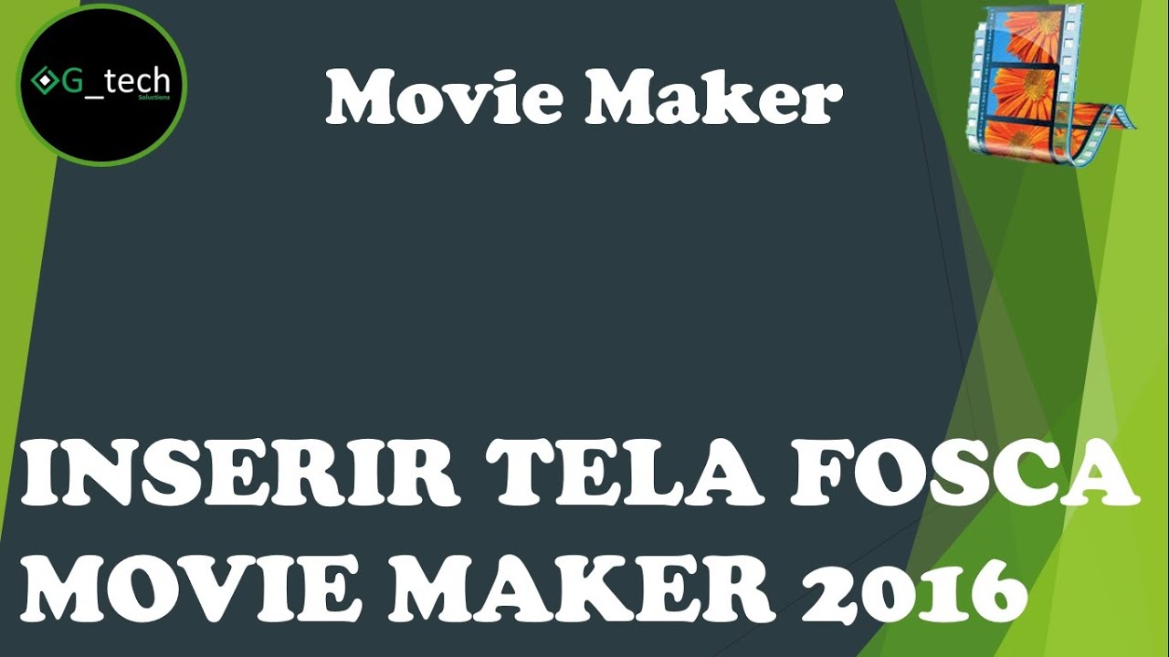 TELA FOSCA MOVIE MAKER - YouTube