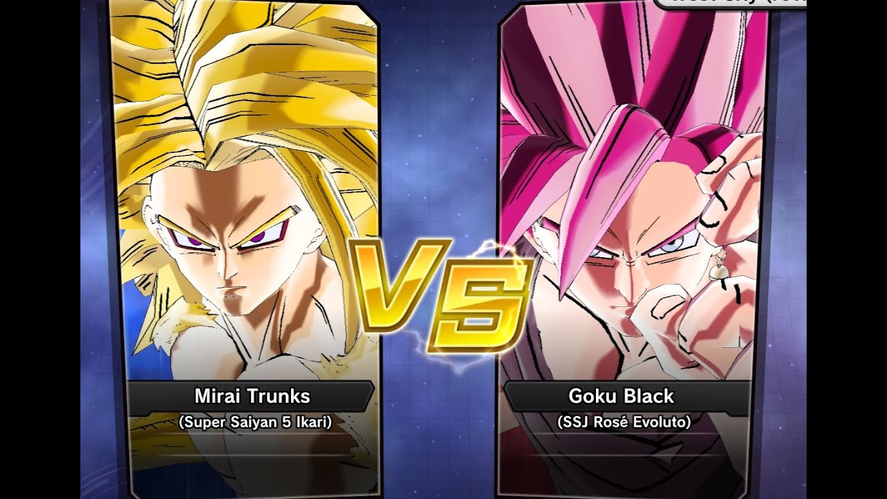 Xenoverse 2 - Requested match (PC): Mirai Trunks SSJ5 Ikari vs Goku ...