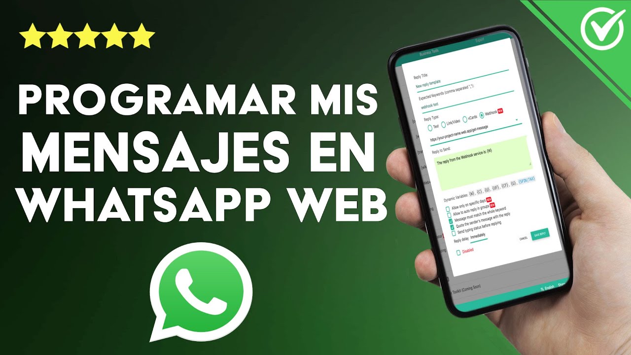 Cómo programar mis mensajes usando WHATSAPP WEB - Aplicaciones de ayuda ...