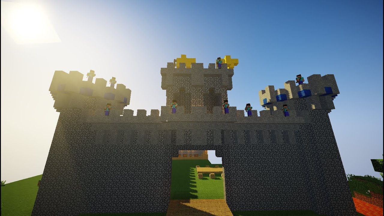 Siege on Castle Steve Behind the Scenes | Map link - YouTube