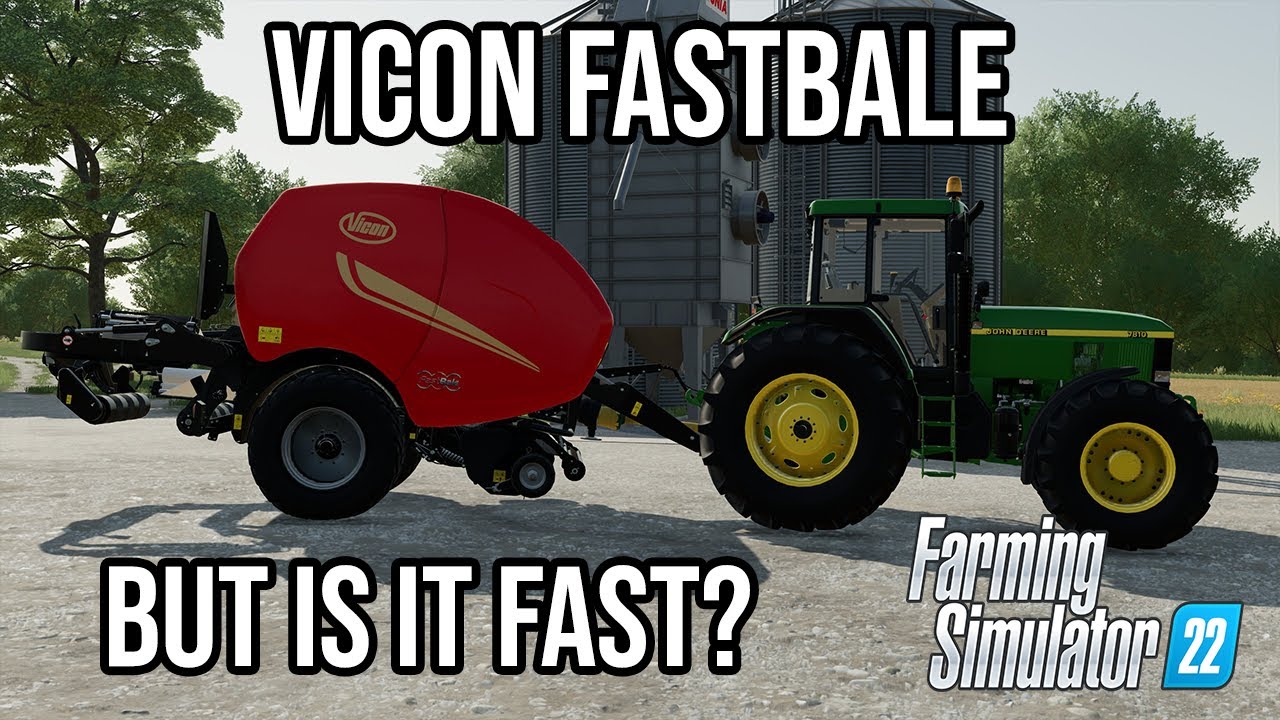 Vicon Fastbale Mod Review | Farming Simulator 22 - YouTube