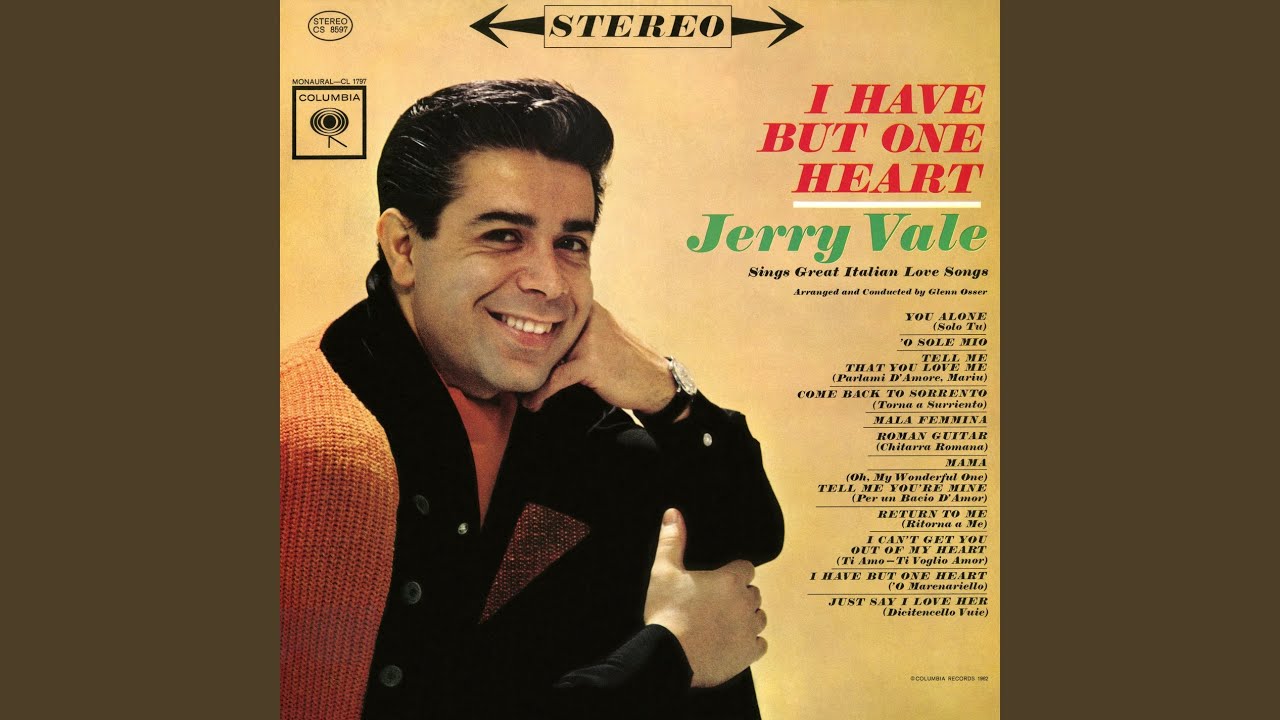 I Can't Get You Out Of My Heart (Ti Amo-Ti Voglio Amor) - YouTube