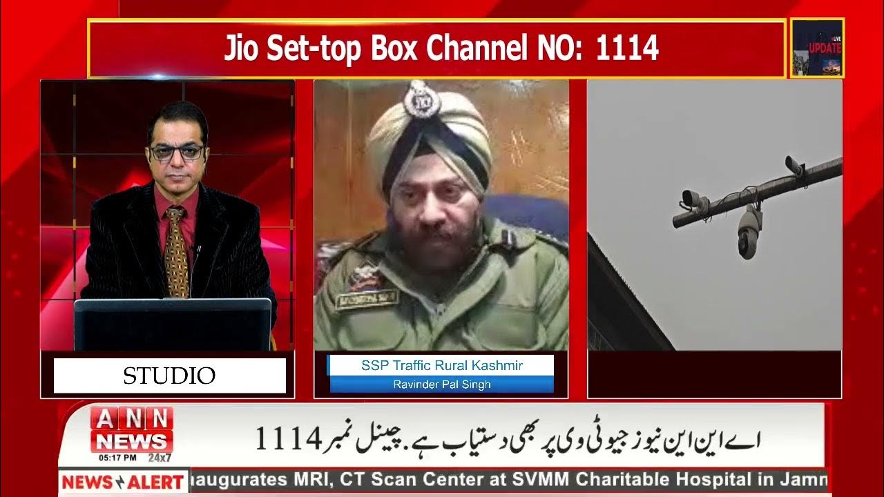 SSP Traffic Rural Ravinder Pal Singh speaks Exclusively with ANN News about the (ITMS) - YouTube