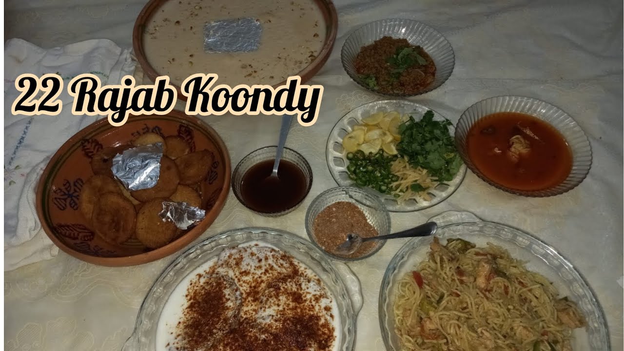 Nazr e Imam Jaffer e Sadiq as 2024|| 22 Rajab || Koonday - YouTube