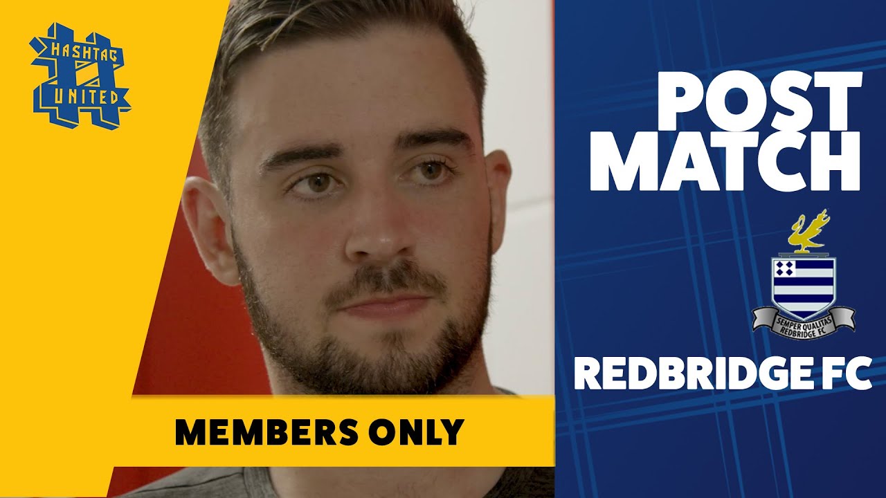 Joe Keith/Ross Gleed Post Match Interview - Redbridge (H) - Members ...